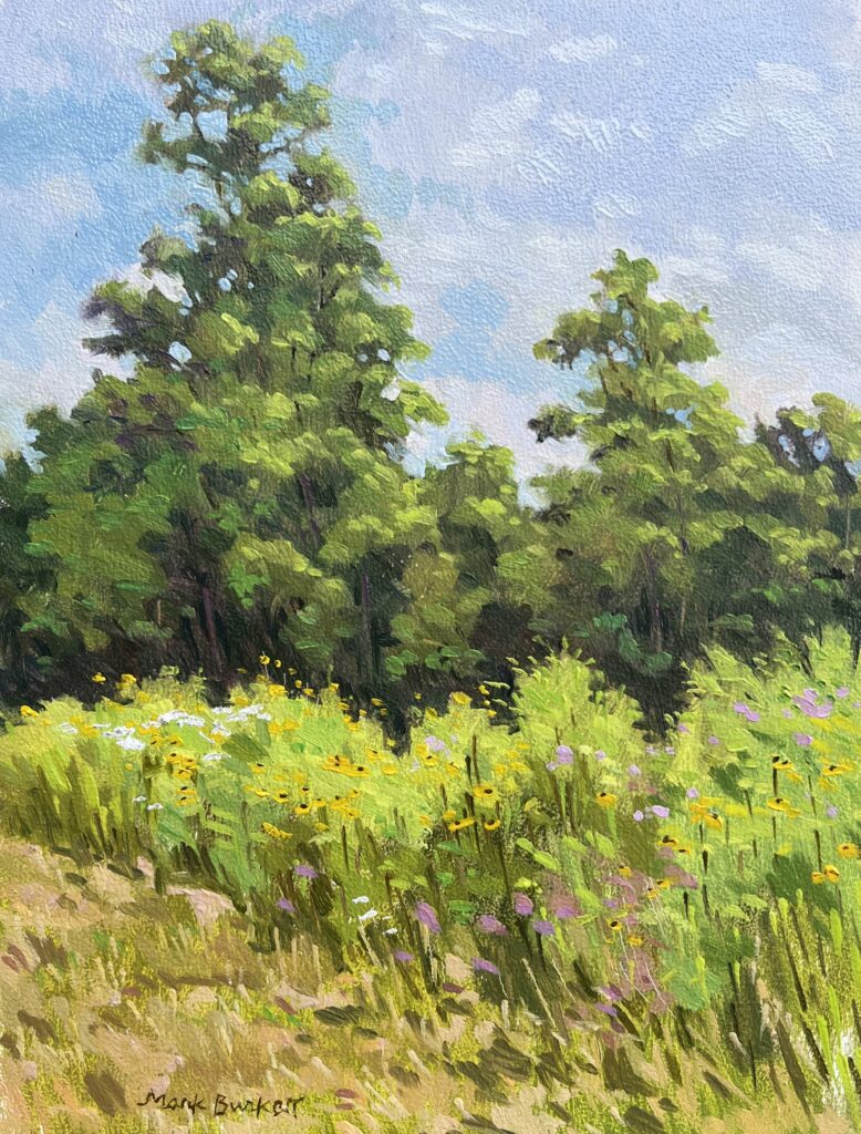 "Land Trust" Oil, 12x9 - Brown County Art Guild